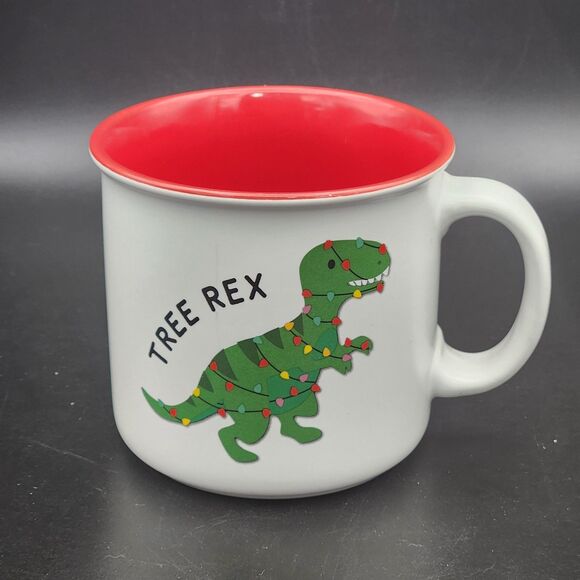 Holly & Joy by Market Finds | Dining | Tree Rex Coffee Mug Christmas ...